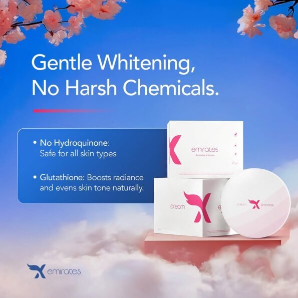 Cream X Emirates Face Whitening Cream - Cream X Emirates